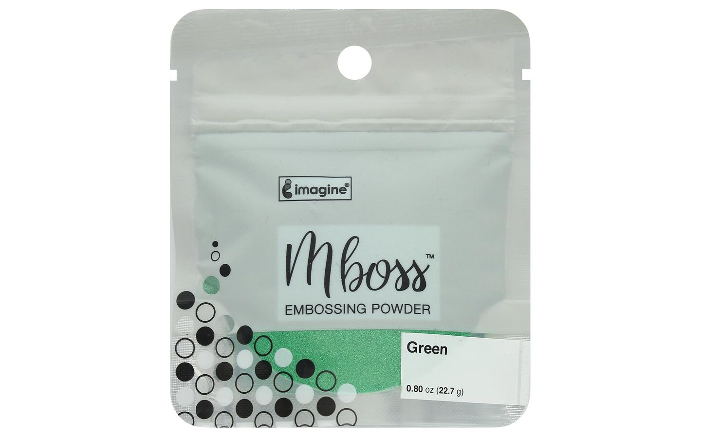 Imagine Crafts Mboss Powder .80oz Green | Michaels