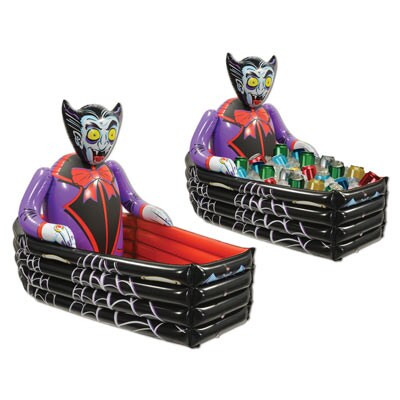 Halloween Inflatable Dracula Coffin Cooler | Michaels