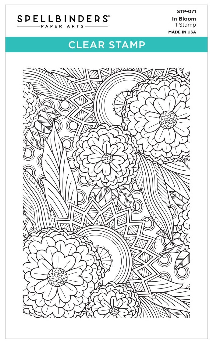 Spellbinders Clear Acrylic Stamps-In Bloom | Michaels
