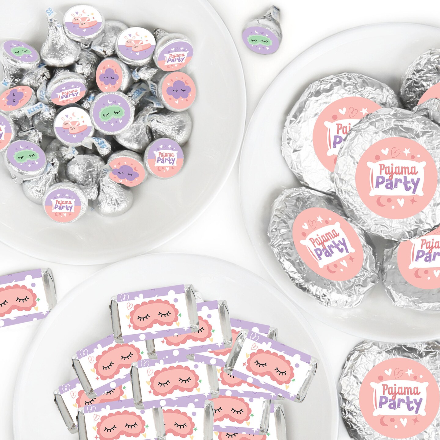 Big Dot of Happiness Pajama Slumber Party - Girls Sleepover Birthday ...