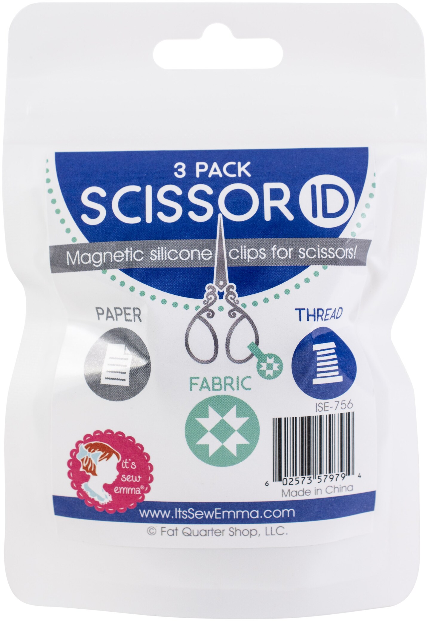 It's Sew Emma Magnetic Scissor ID Clips 3/Pkg | Michaels
