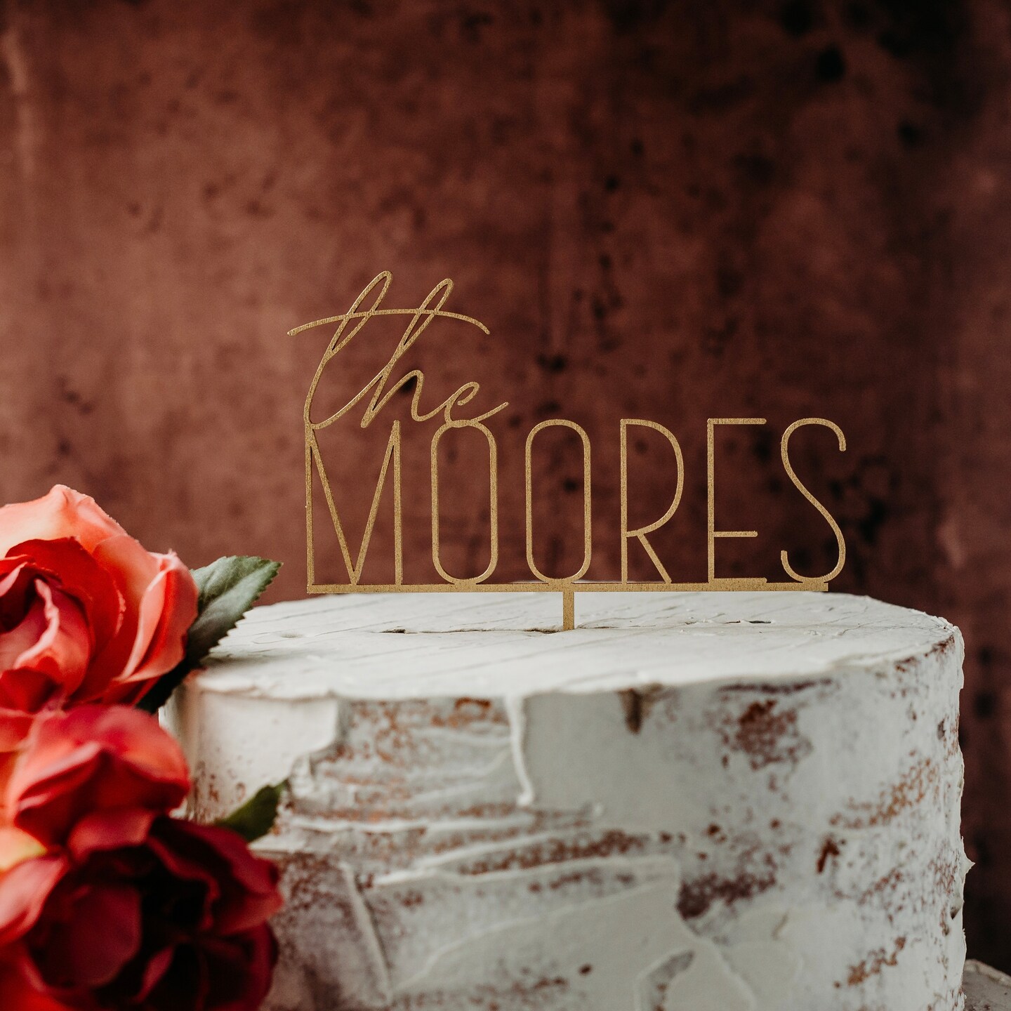 Wedding Cake Topper Personalized, Birthday Acrylic Cake Toppers, Modern ...