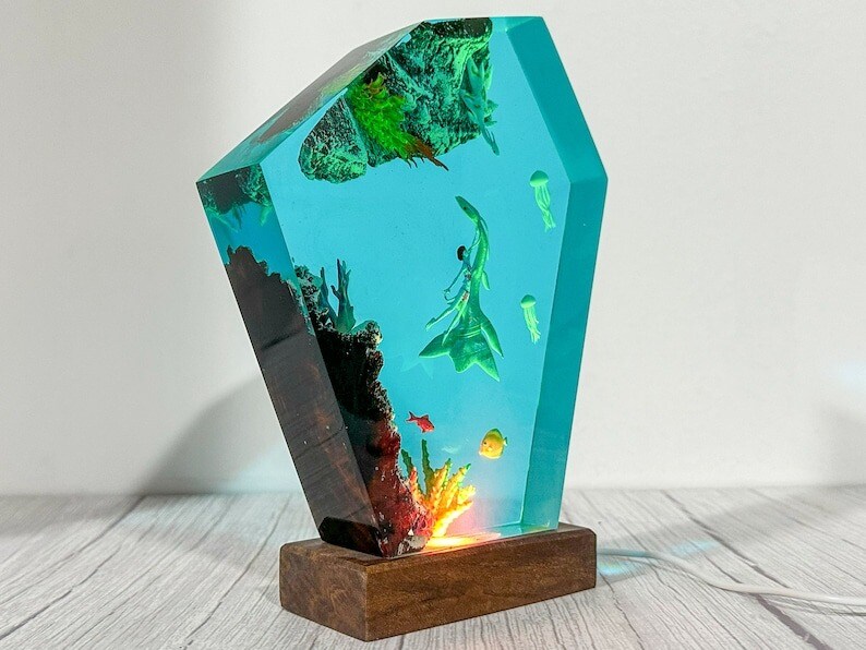 Avatar The Way of Water Lamp, Ilu ft Kiri Avatar 2, Unique Summer Gift ...