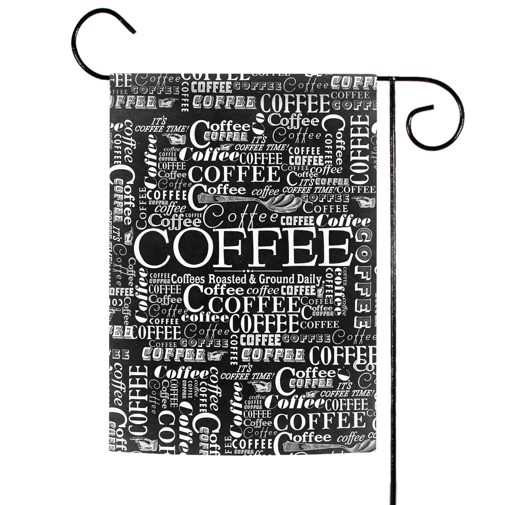 Coffee Collage Decorative Coffee Flag | Michaels