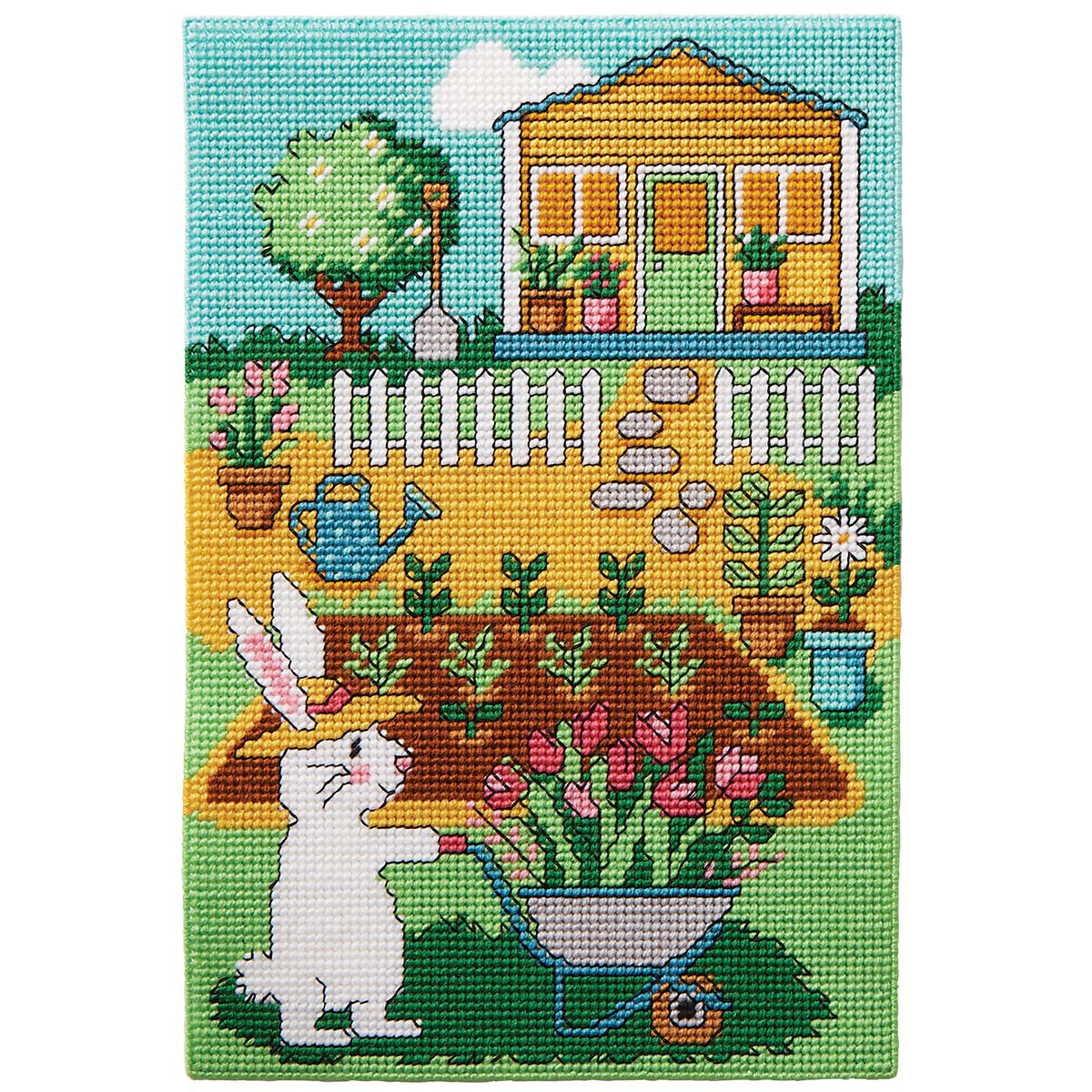 Herrschners Garden Planting Wall Hanging Plastic Canvas Kit | Michaels
