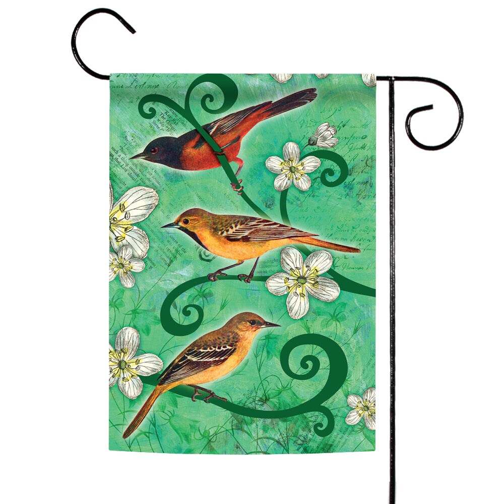 Orchard Orioles Decorative Bird Flag | Michaels