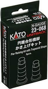 Kato N-Scale Conical Pier Height Adjusting Kit (5 Pieces) Train Track ...
