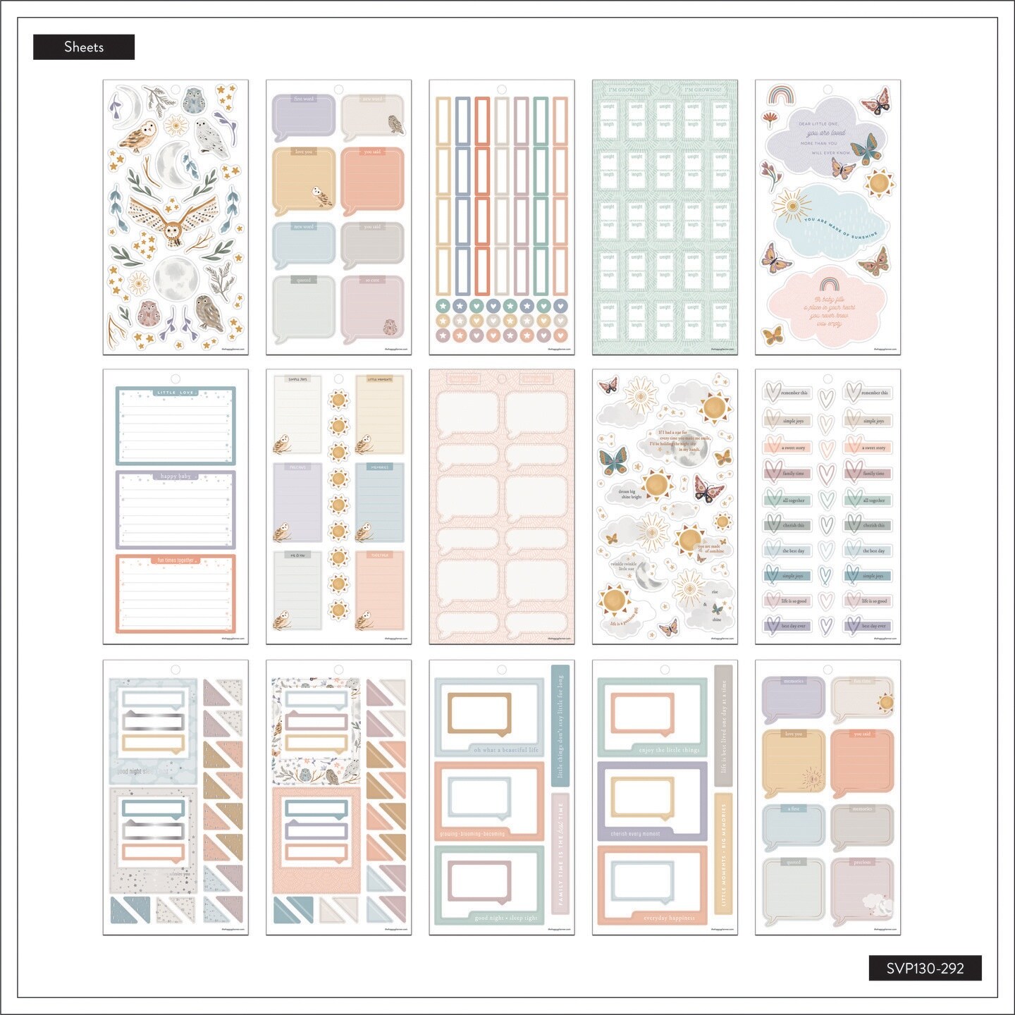 Memory Keeping Sticker Value Pack 30/Sheets-To the Moon & Back | Michaels