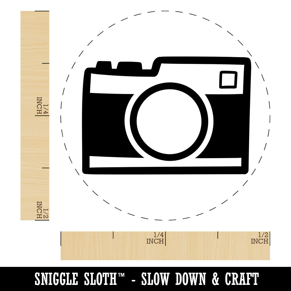 Point and Shoot Camera Photography Self-Inking Rubber Stamp for ...