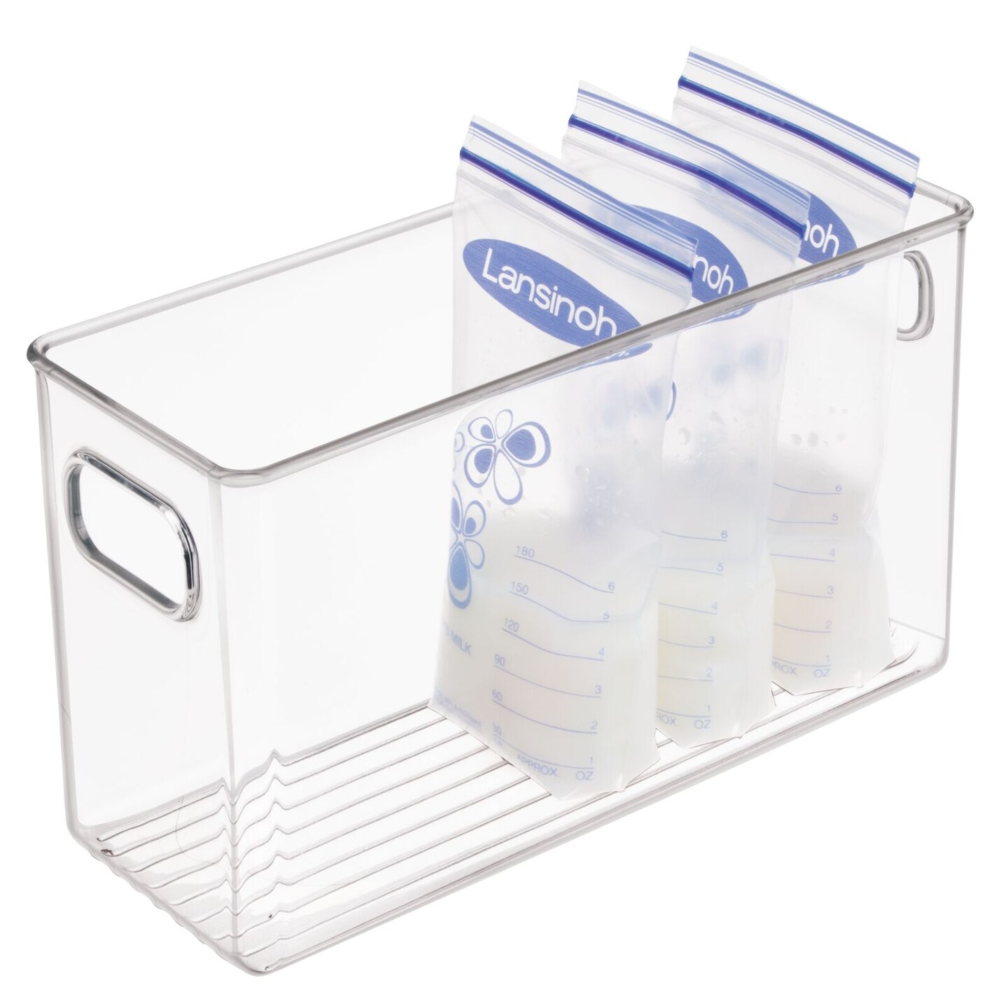 mDesign Plastic Nursery Storage Container Bin with Handles | Michaels