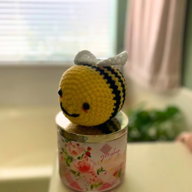 Crocheted Bee, Amigurumi Bee, Handmade Bee | MakerPlace by Michaels