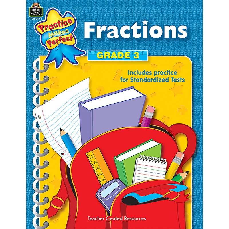 Practice Makes Perfect: Fractions, 2nd Edition, Grade 3 | Michaels