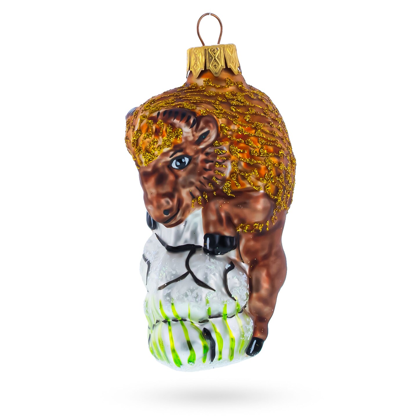 Bison Glass Christmas Ornament | Michaels