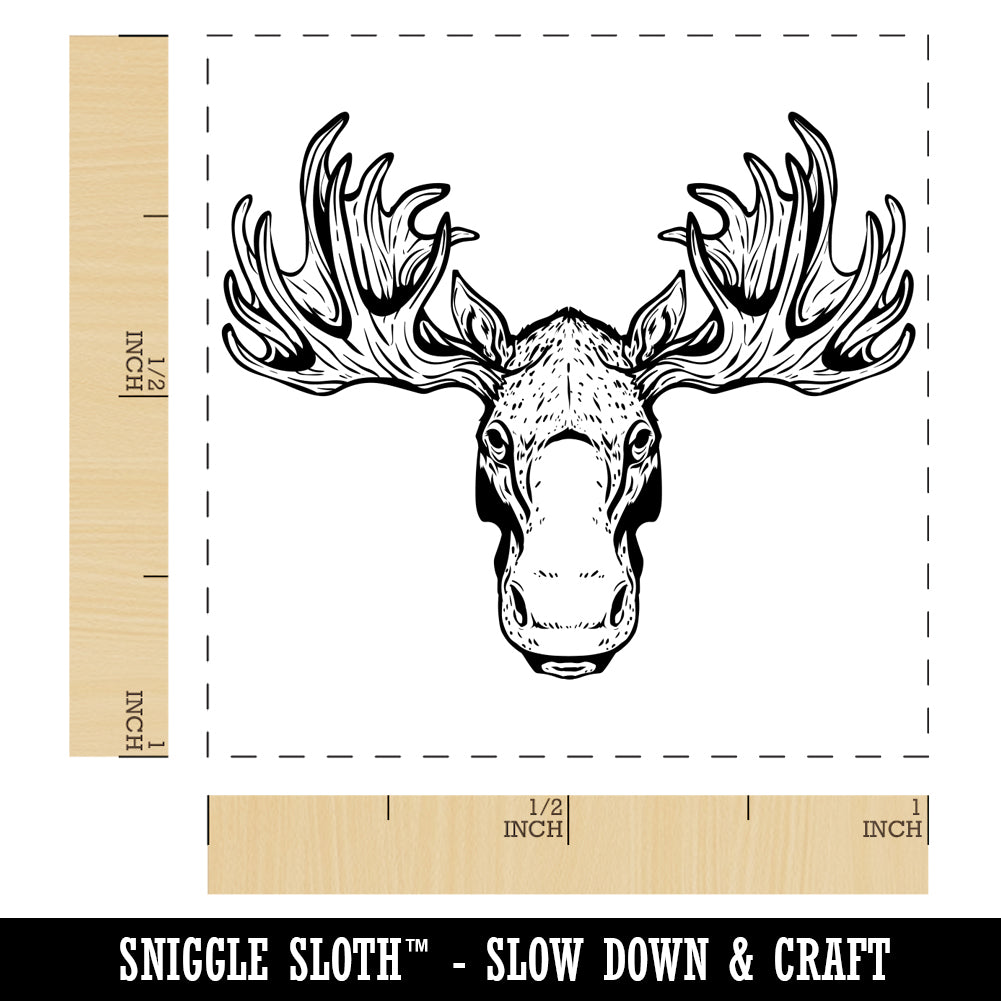 Moose Head Self-Inking Rubber Stamp Ink Stamper | Michaels