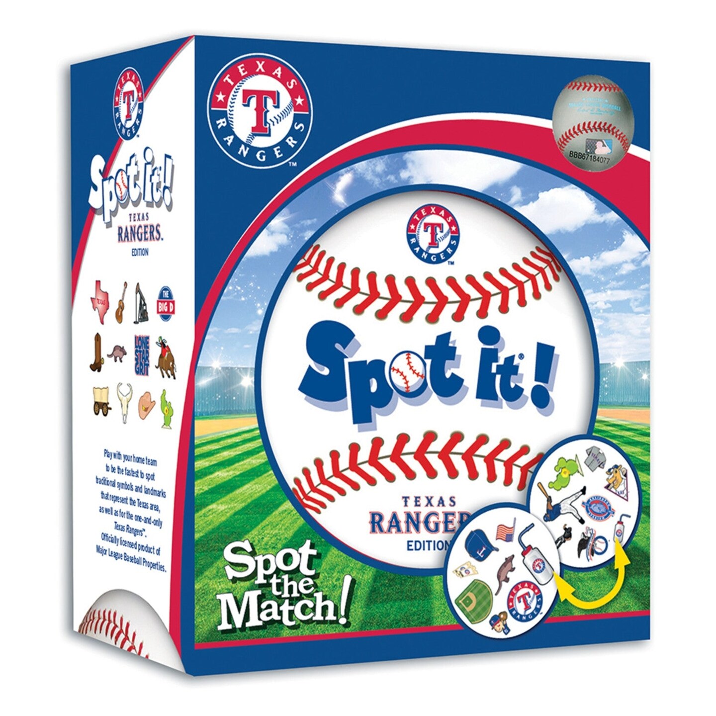 MasterPieces Texas Rangers Spot It! Card Game | Michaels