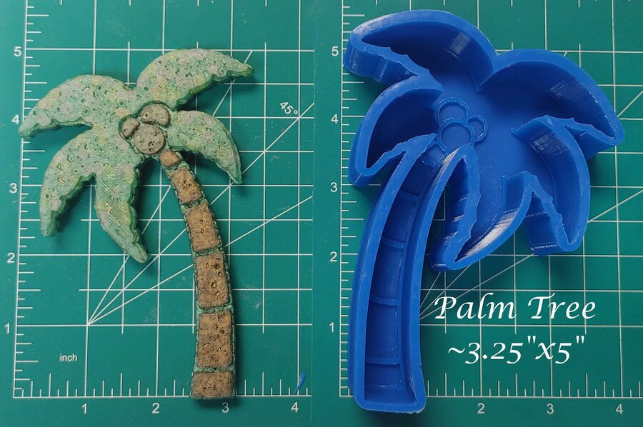 Palm Tree Silicone Freshie Mold | Michaels