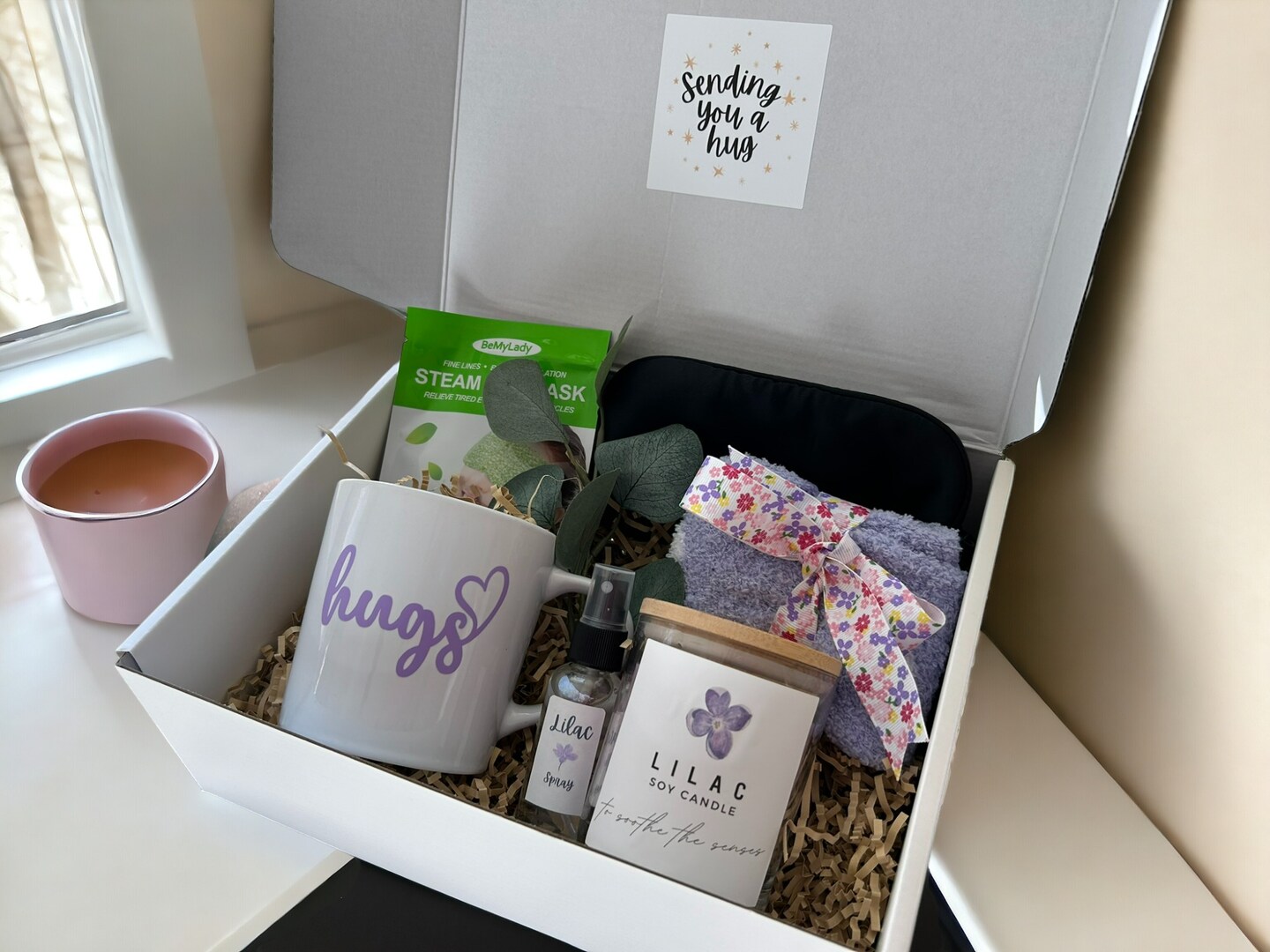 Sending a Hug, Thinking of you, Get Well, Take a Moment, Relax gift ...