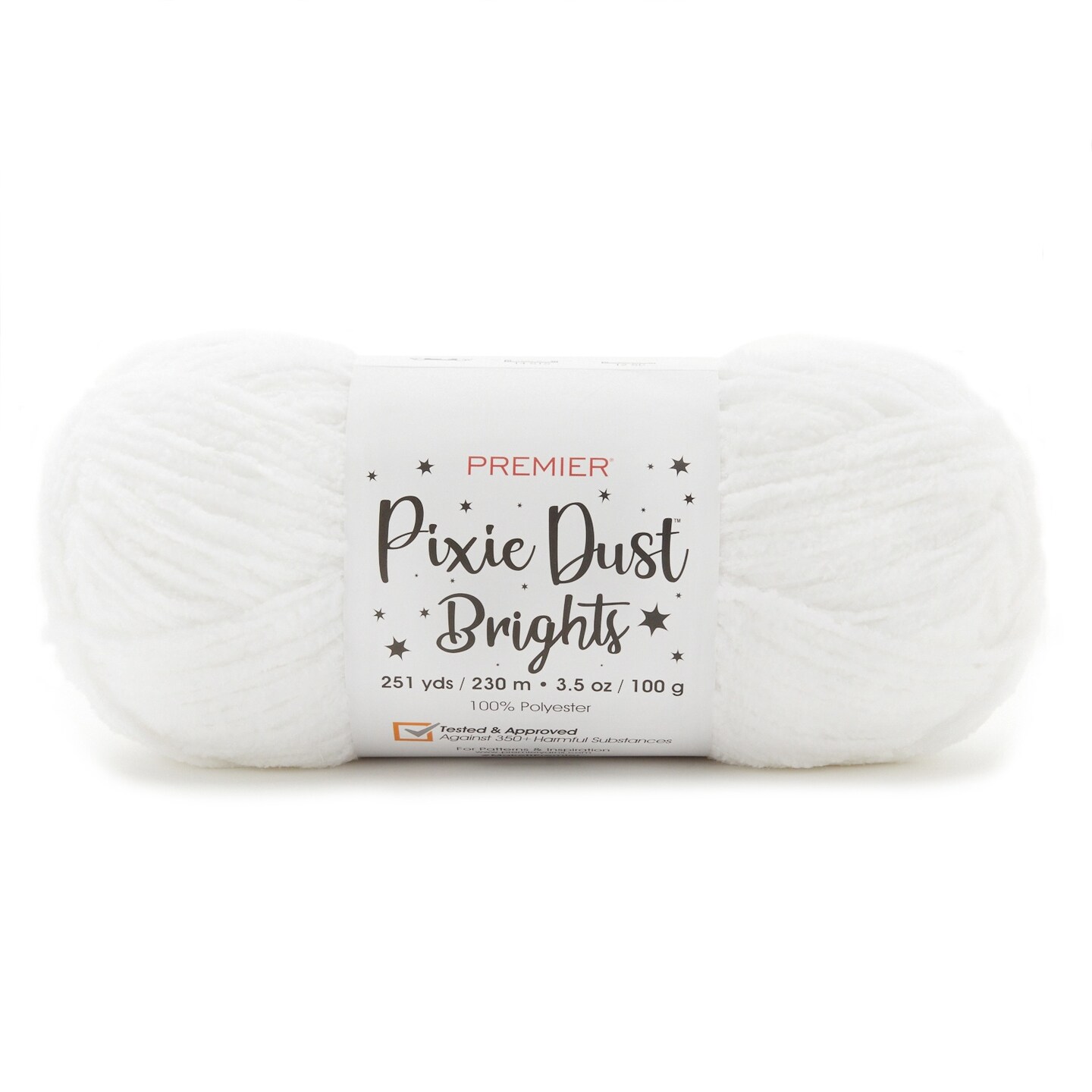 Premier Pixie Dust Brights Yarn-White | Michaels