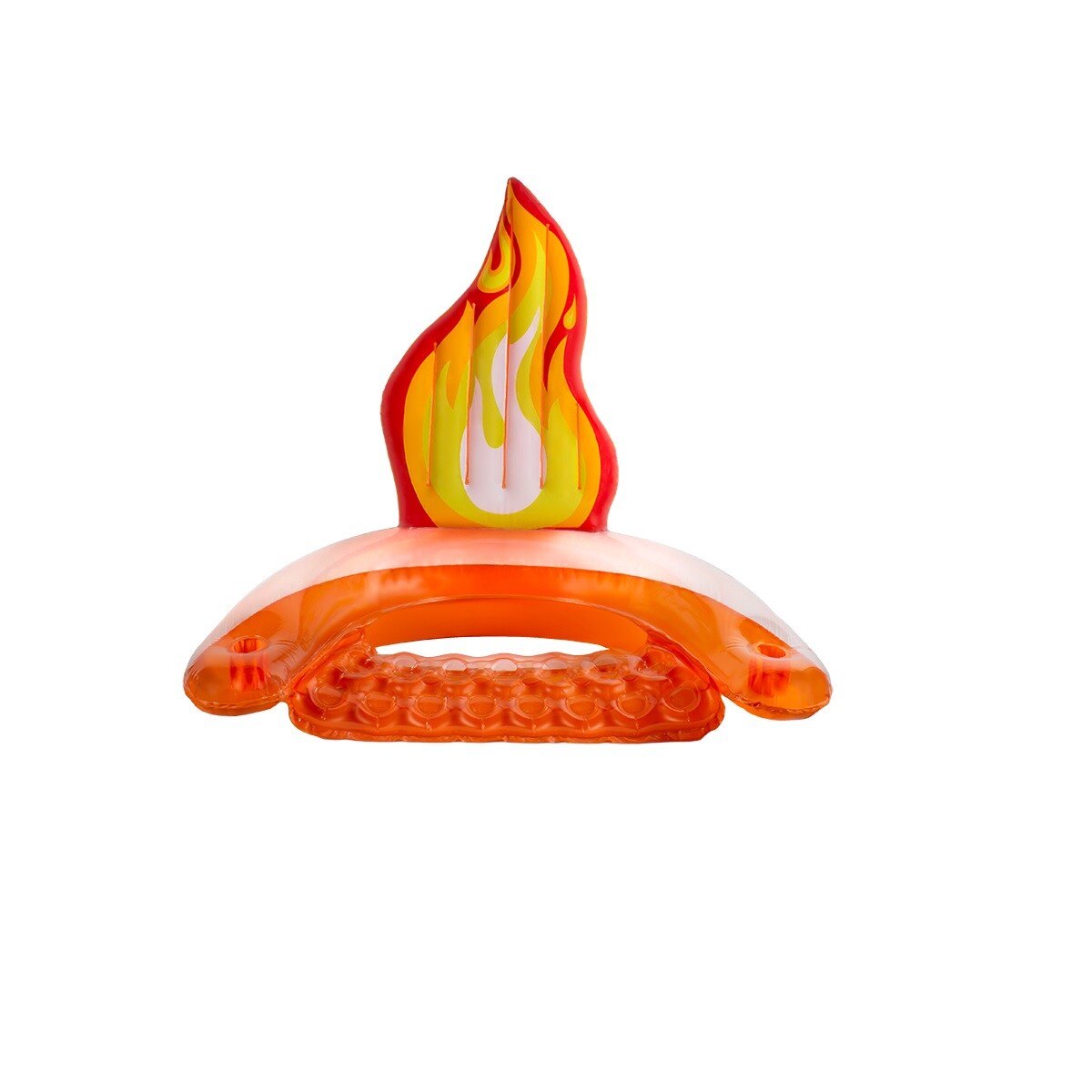 Swim Central 60 Inflatable Flame Swimming Pool Sling Chair Pool Float
