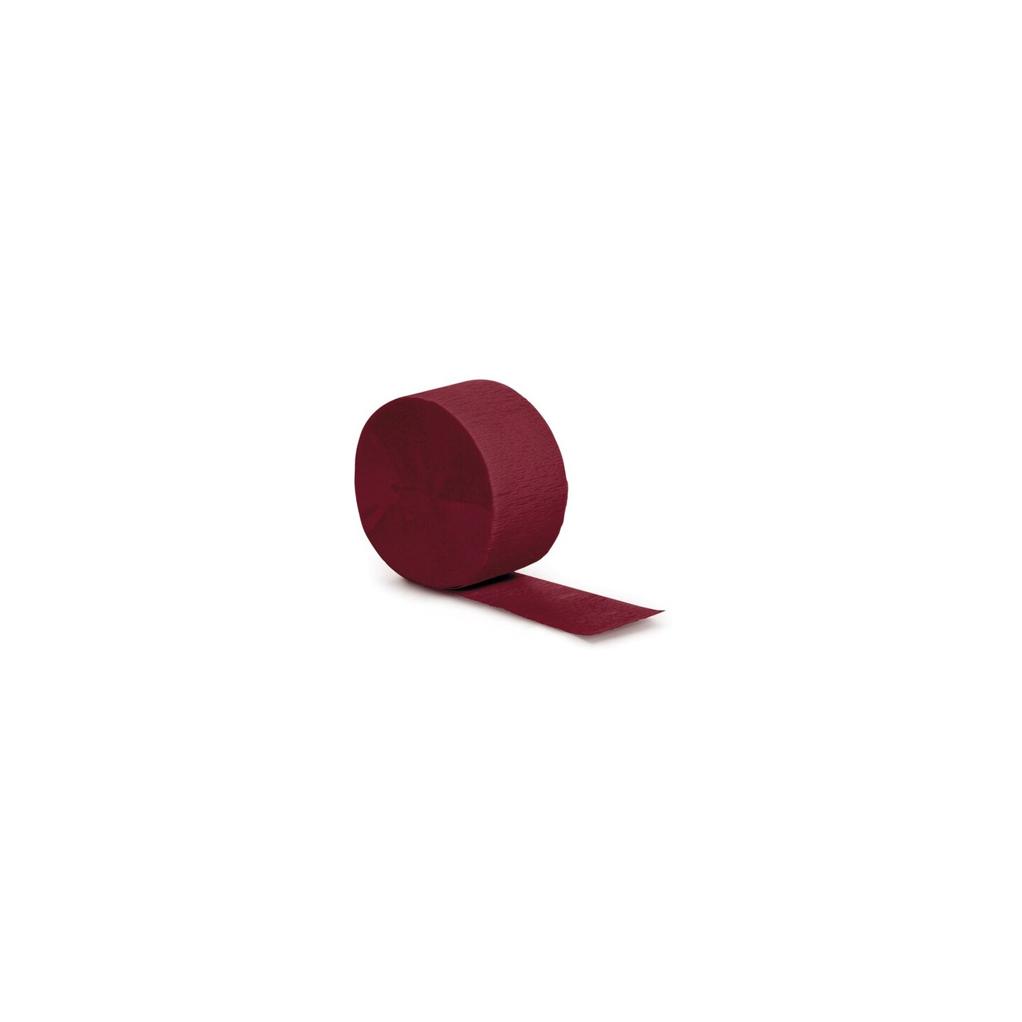 Party Central Crepe Party Streamers - 81' - Burgundy Red - Club Pack of ...