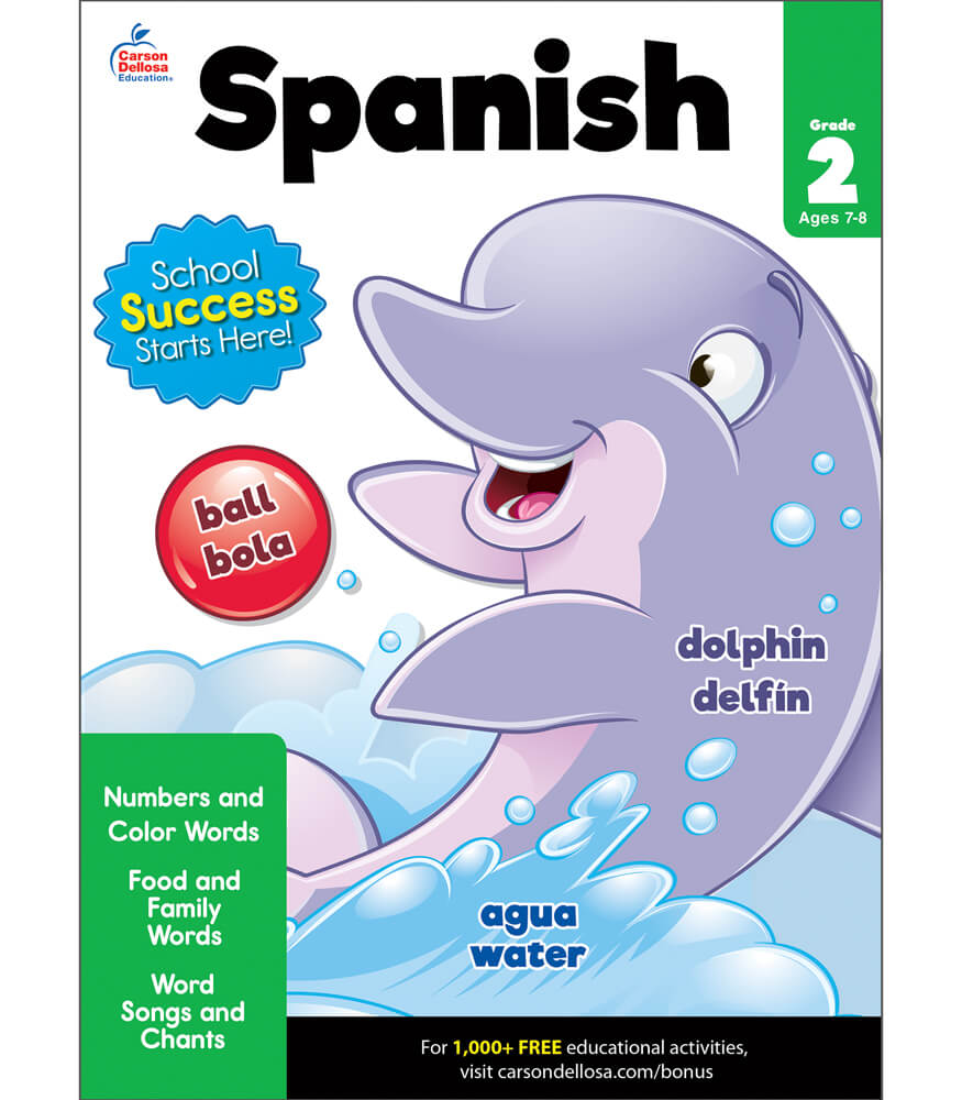 Carson Dellosa Spanish, Grade 2 Workbook | Michaels