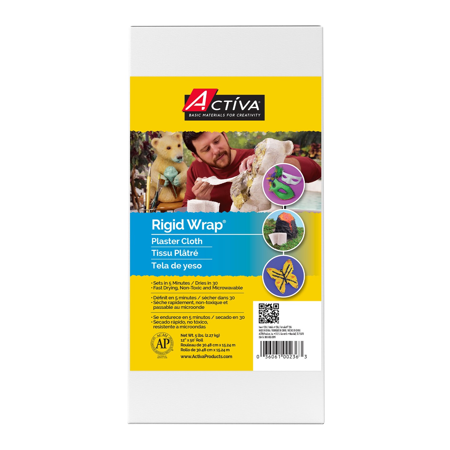 Activa Rigid Wrap, 12" x 16 yd. | Michaels