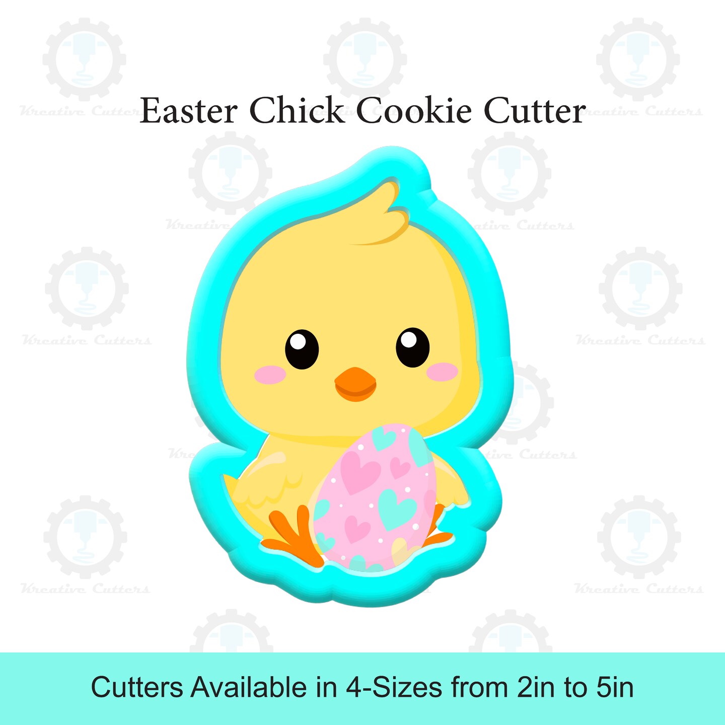 Easter Chick Cookie Cutter | 3D Printed | MakerPlace by Michaels