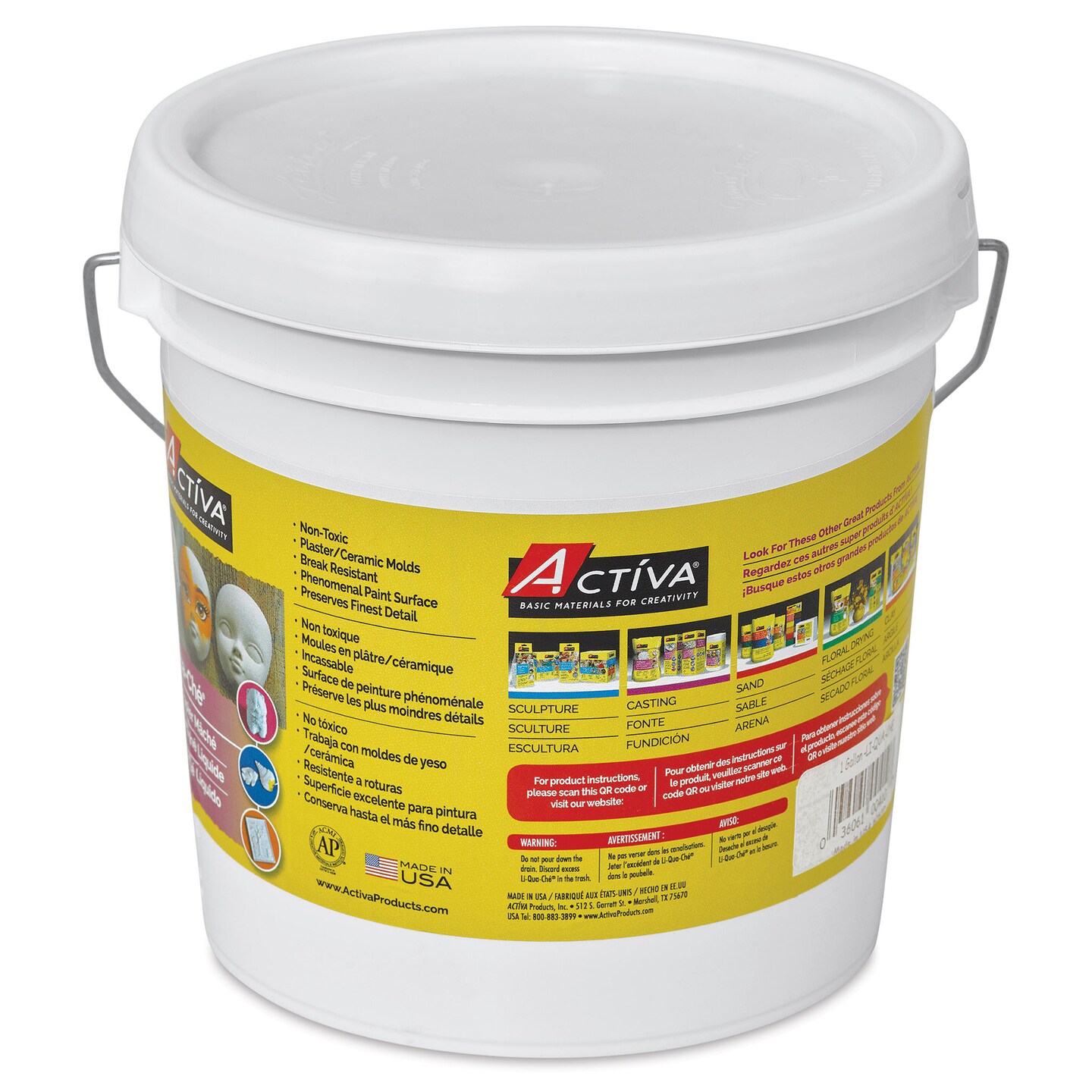Activa Li-Qua-Che Pourable Papier Mâché - Gallon | Michaels