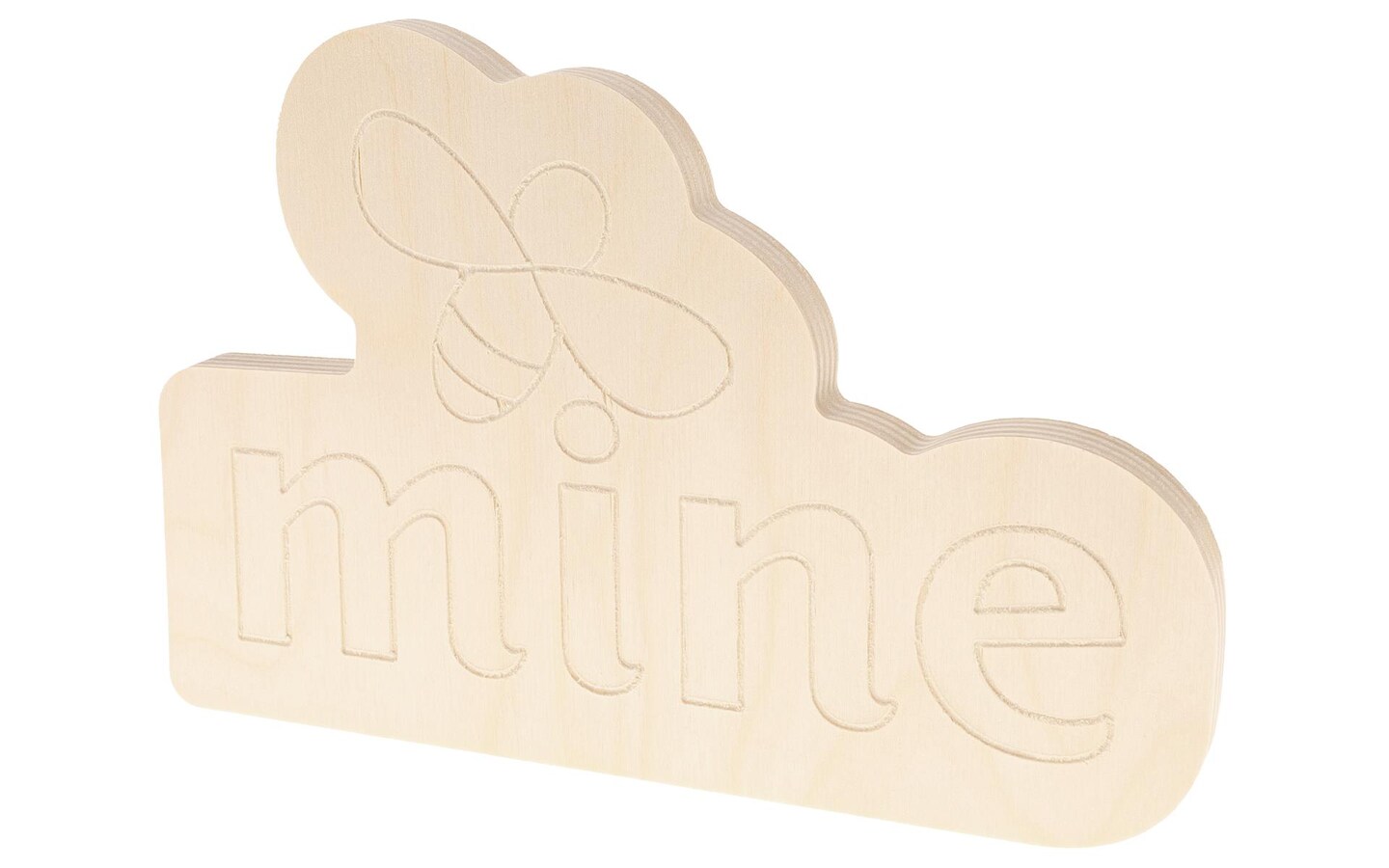 Good Wood Shape Bee Mine 7.6x5.2" | Michaels