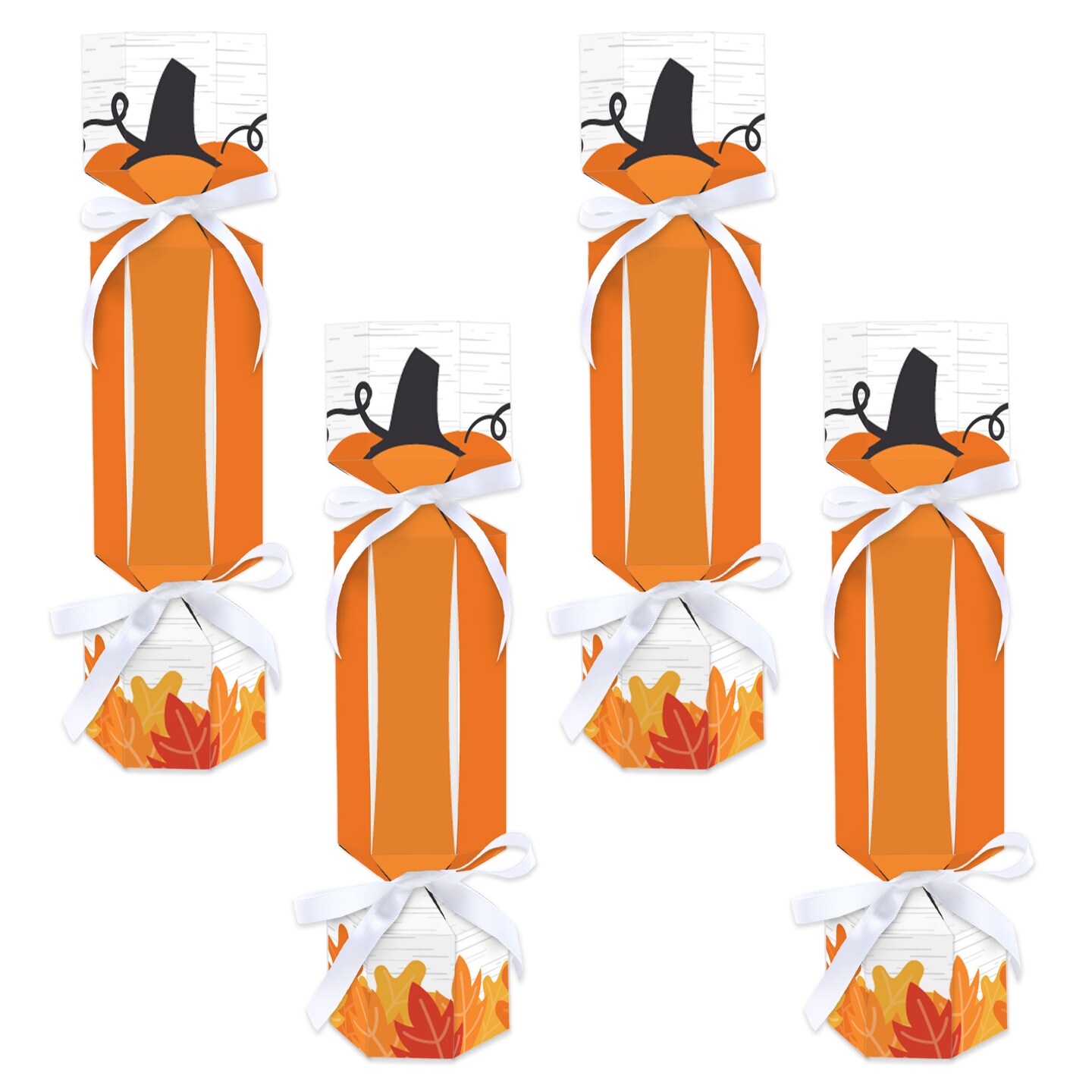 Big Dot of Happiness Fall Pumpkin - No Snap Halloween or Thanksgiving ...