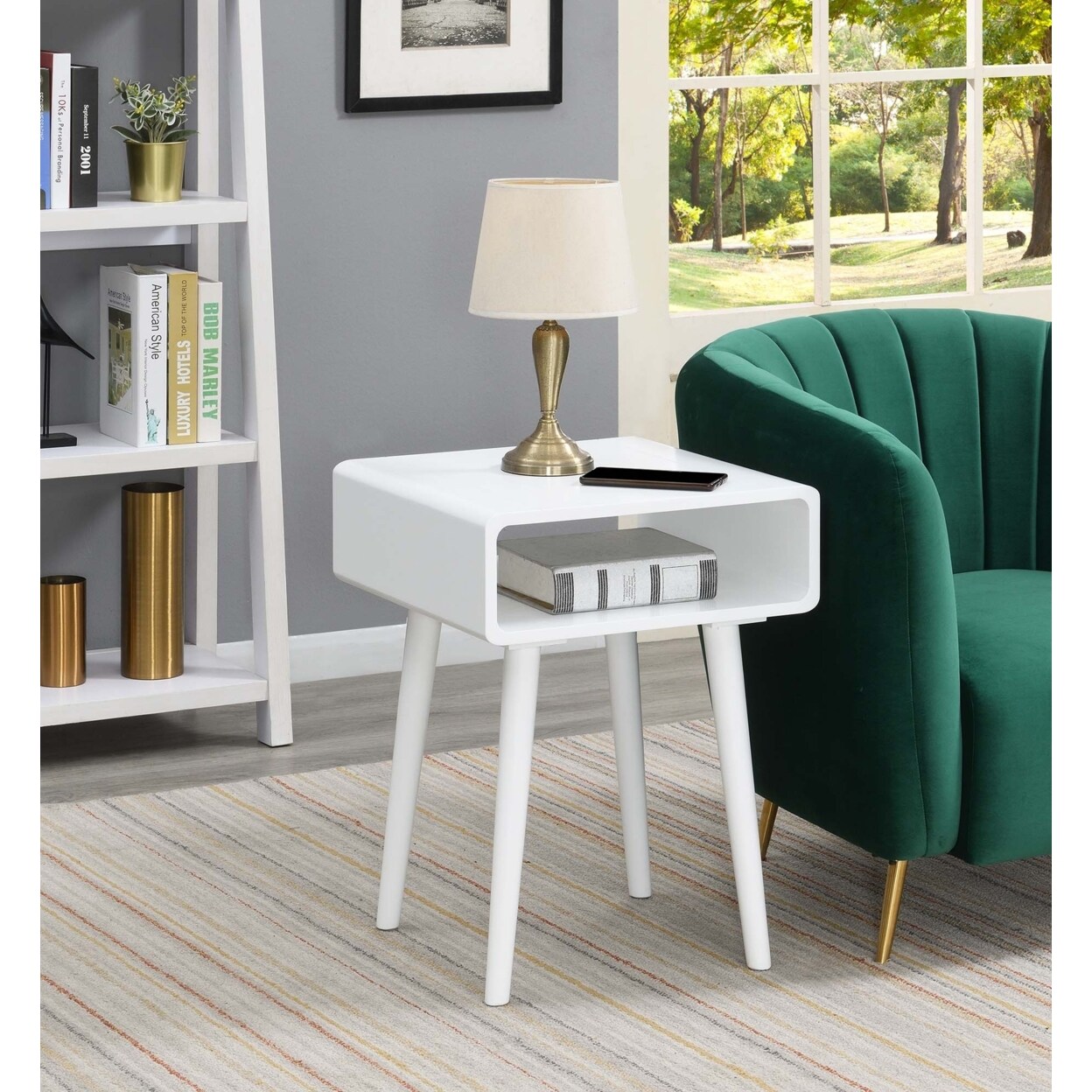 Convenience Concepts Napa End Table, White | Michaels