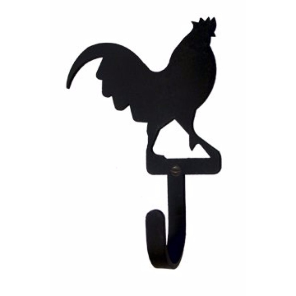 Village Wrought Iron Village Wrought-iron Small Rooster Wall Hook | Michaels