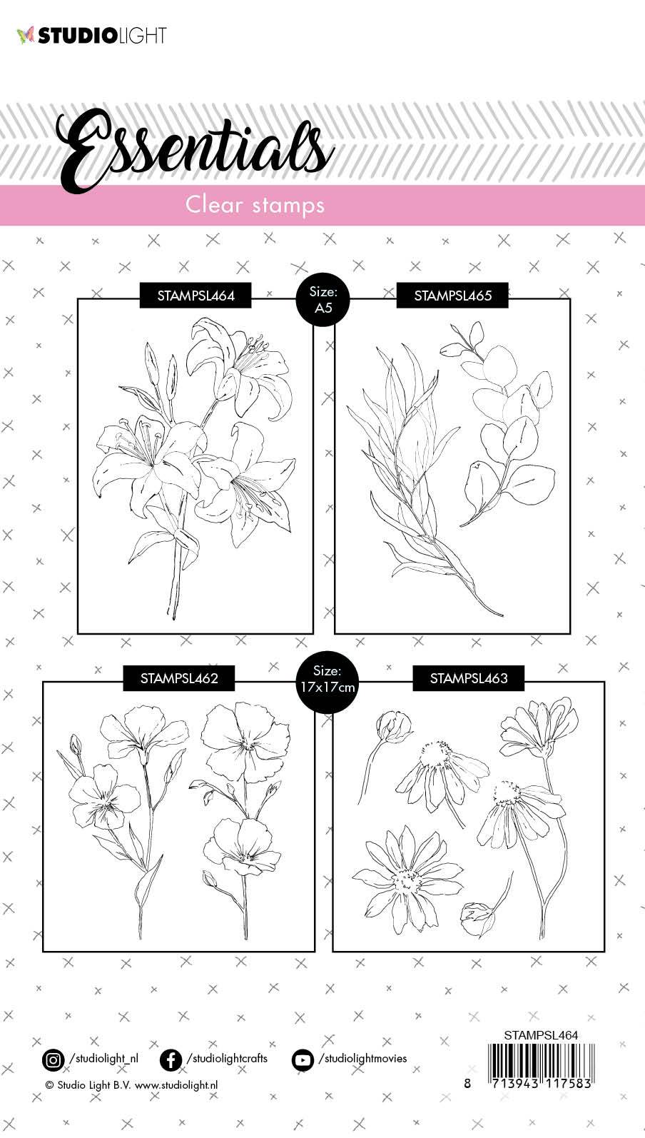 Studio Light Stamp A5 Essentials nr.464 | Michaels