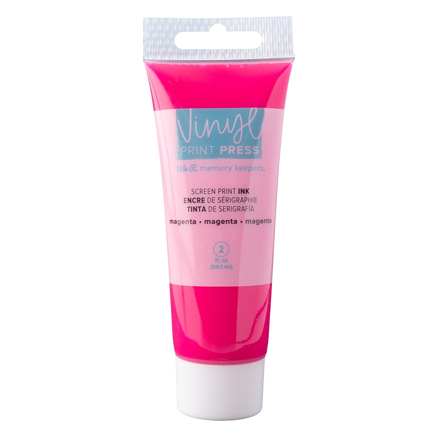 We R Vinyl Print Press Screen Print Ink 2oz-Magenta | Michaels