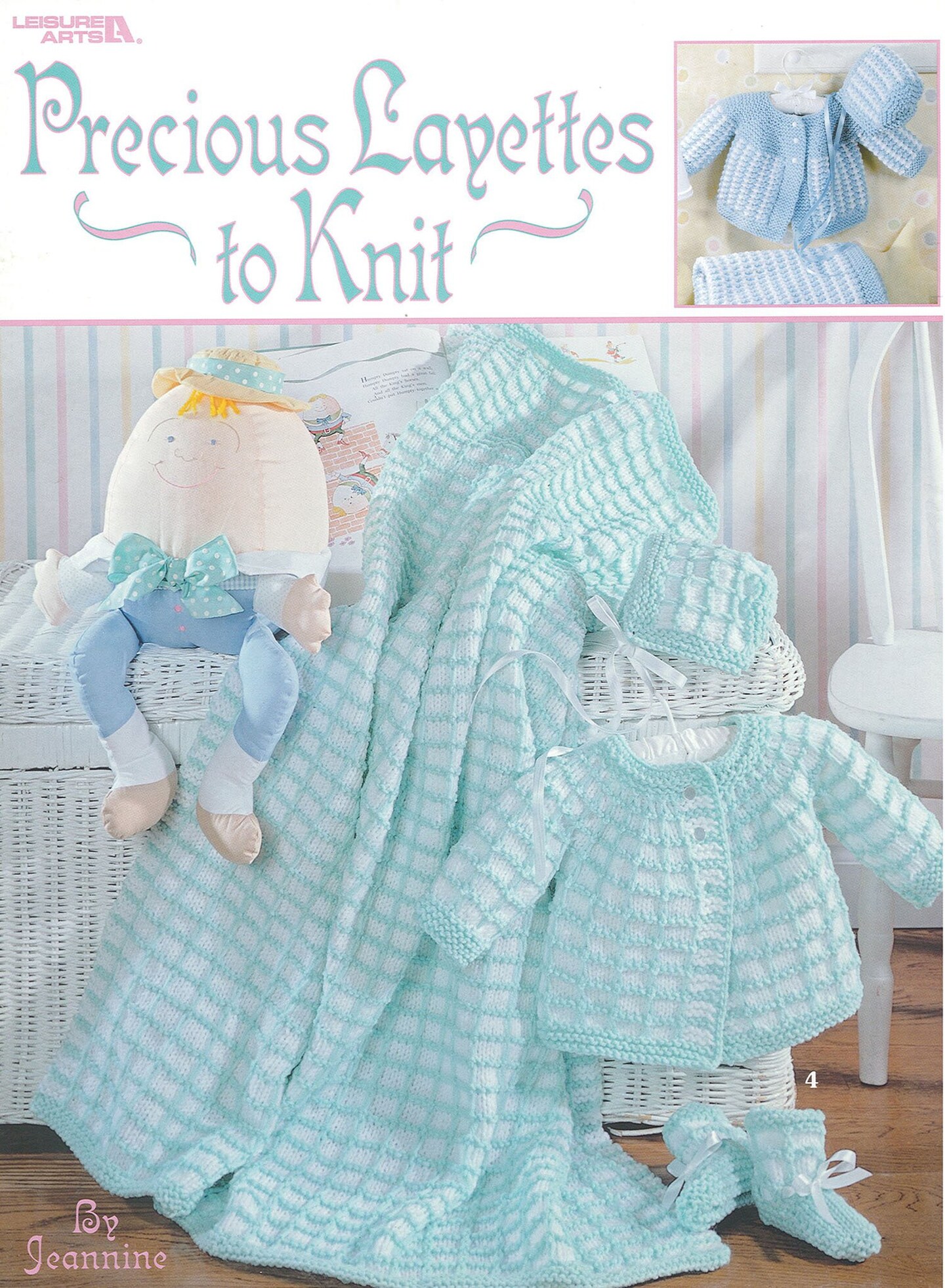 Leisure Arts Precious Layettes To Knit Knitting Book | Michaels