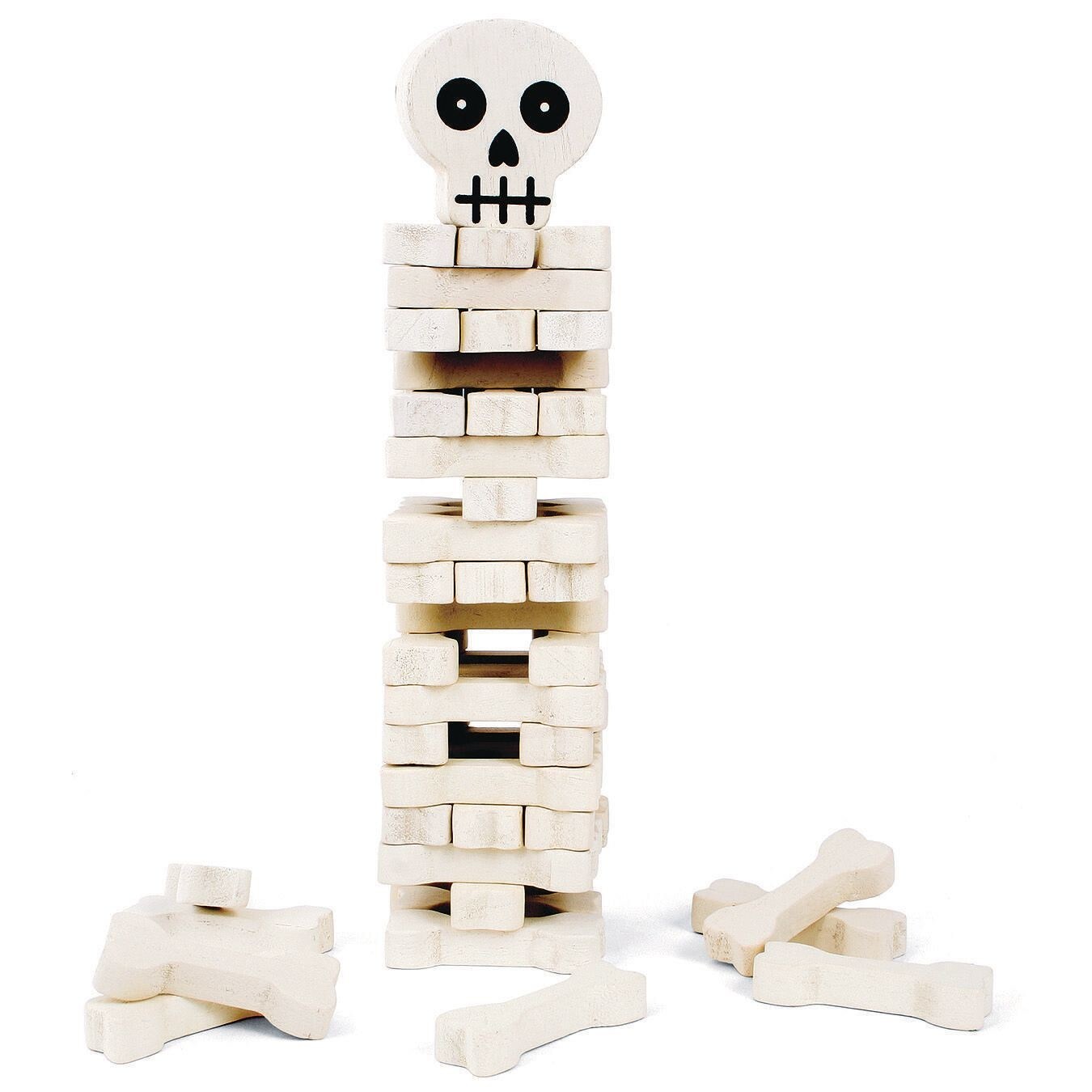 Stack The Bones Skeleton Skull & Crossbones Stacking Game | Michaels