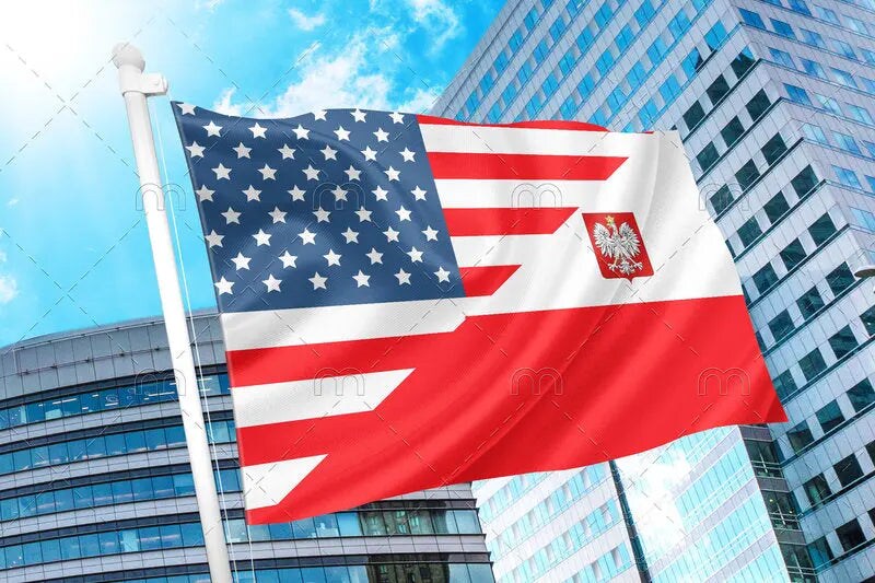 Polish American Flag Double sided Polska flag Poland Flaga | Michaels
