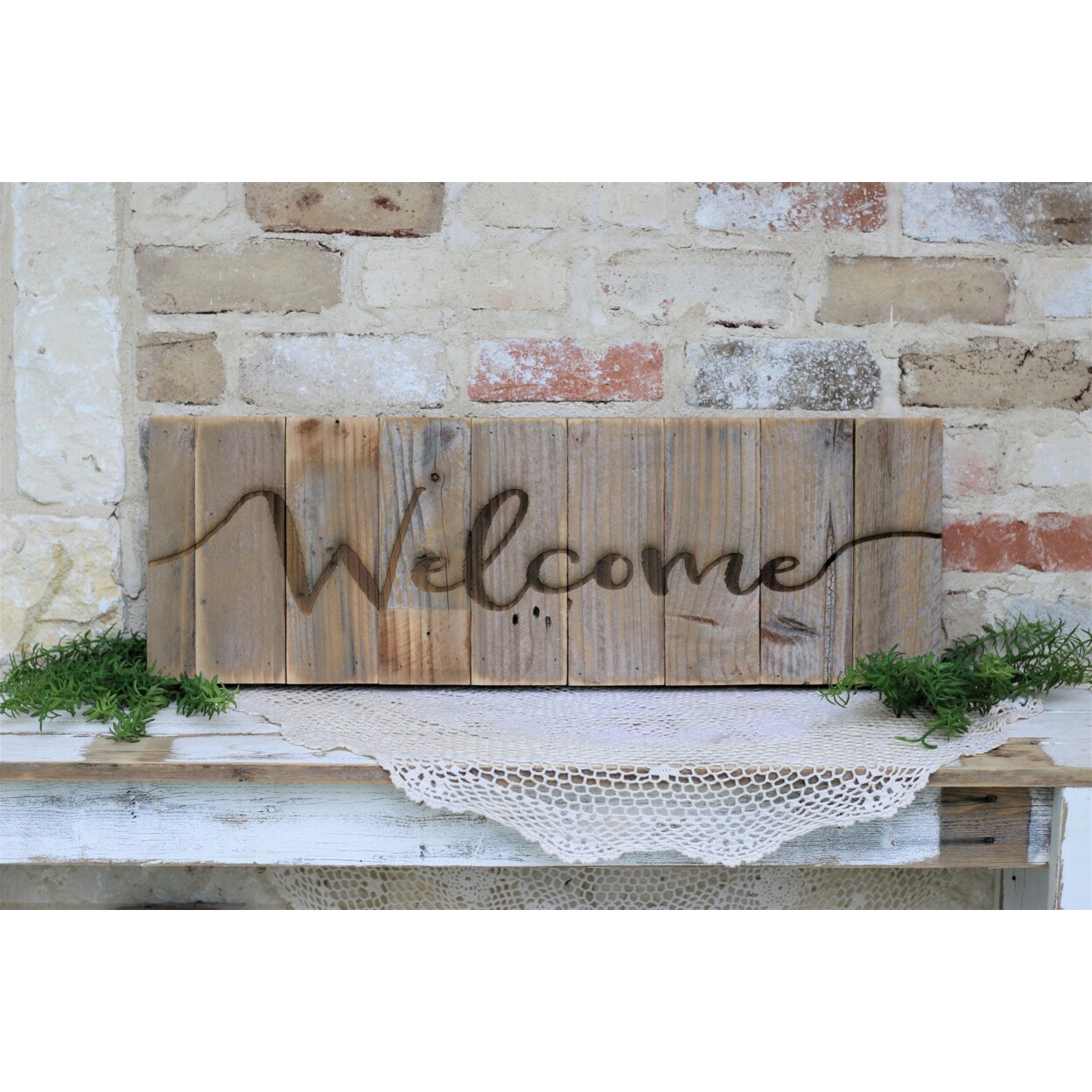 Doug And Cristy Designs Welcome Engraved Sign | Michaels