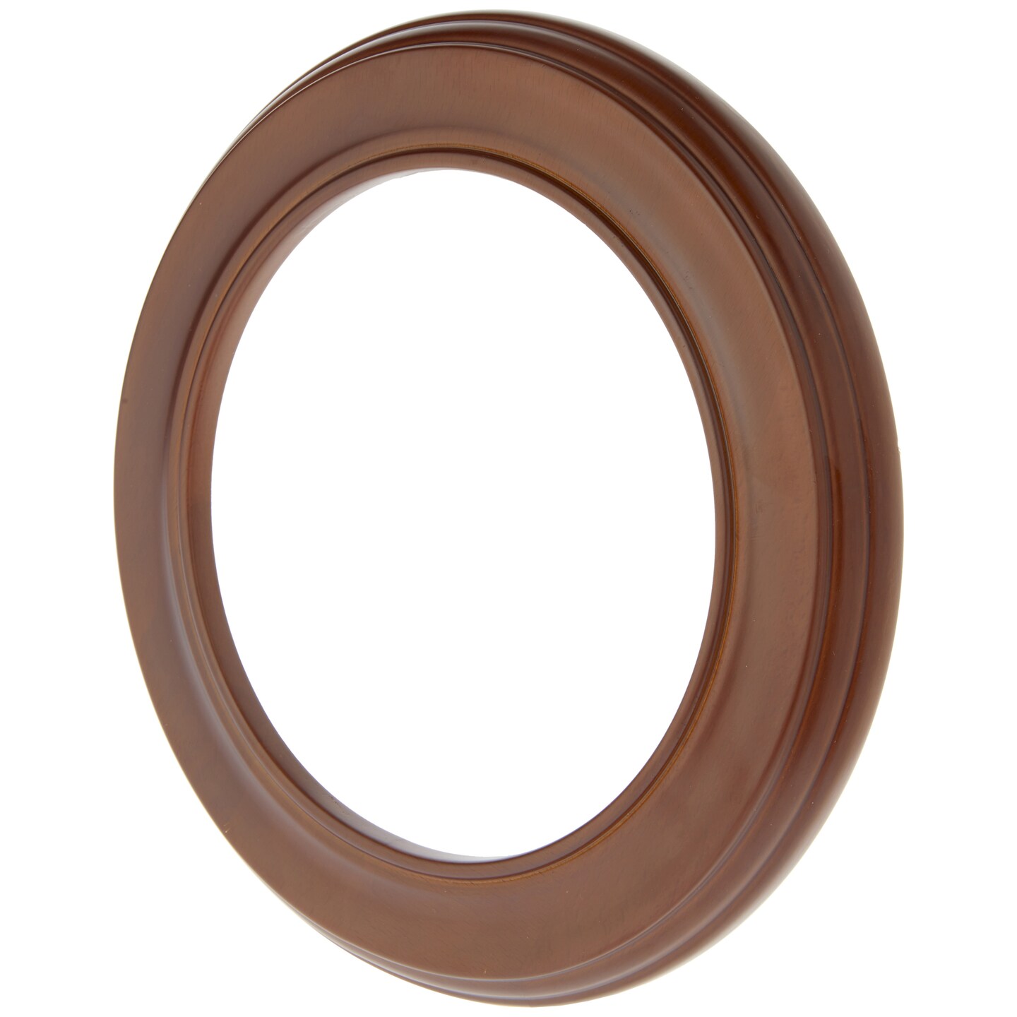 Bard's Walnut Wall Mountable Plate Frame with Gold Strip | Michaels