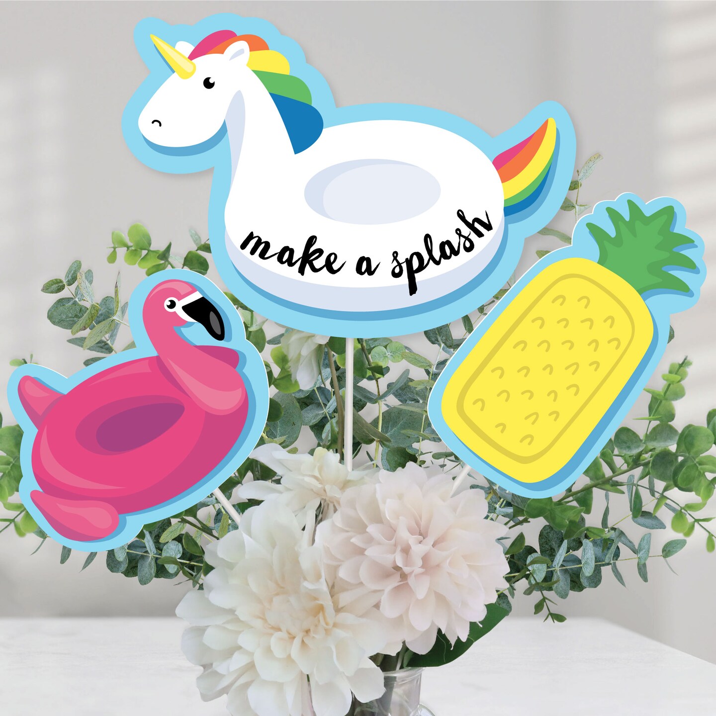 Big Dot of Happiness Make a Splash - Pool Party - Summer Swimming Party ...