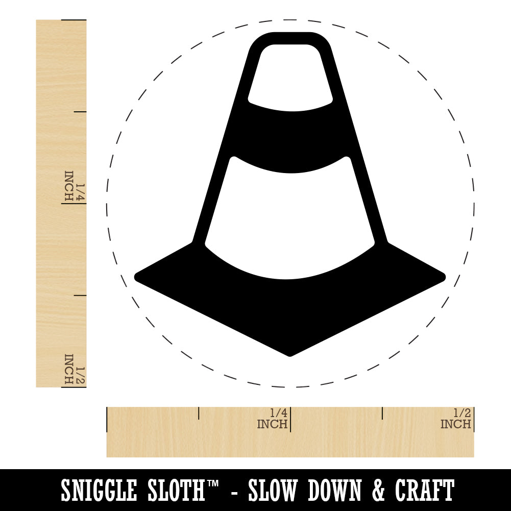 Traffic Cone Rubber Stamp for Stamping Crafting Planners | Michaels