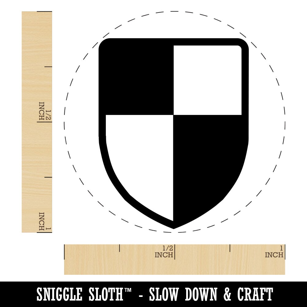Shield Symbol of Protection Rubber Stamp for Stamping Crafting Planners ...