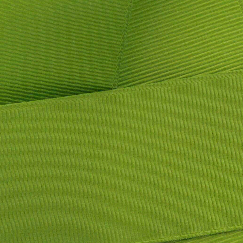 3/8" Grosgrain Ribbon Solid 548 Kiwi 50 Yard | Michaels