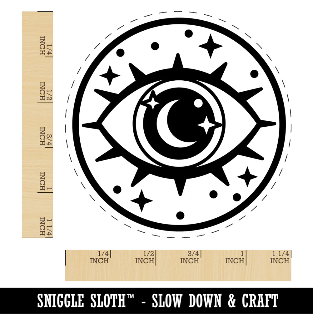 Magical All Seeing Eye Rubber Stamp for Stamping Crafting Planners ...