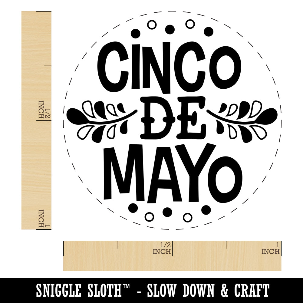 Cinco De Mayo Rubber Stamp for Stamping Crafting Planners | Michaels