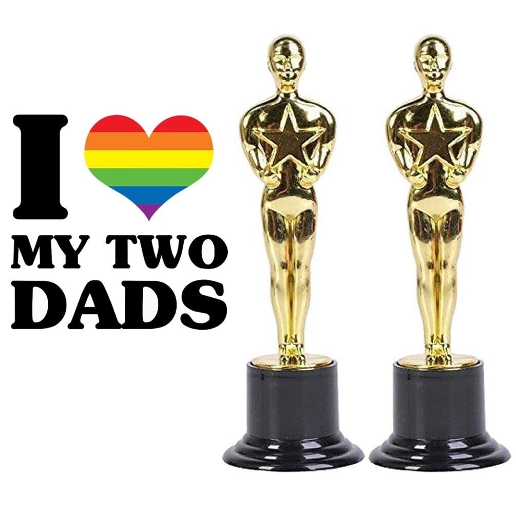 My Two Dads Trophy Award Happy Fathers Day Lgbt Novelty Gift 2023 | Michaels