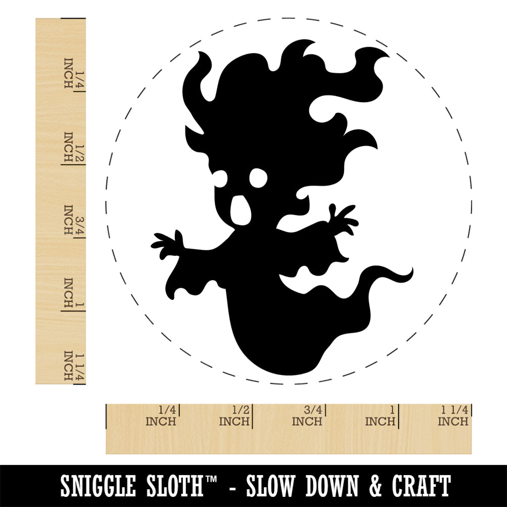 Haunted Halloween Ghost Banshee Monster Rubber Stamp for Stamping ...