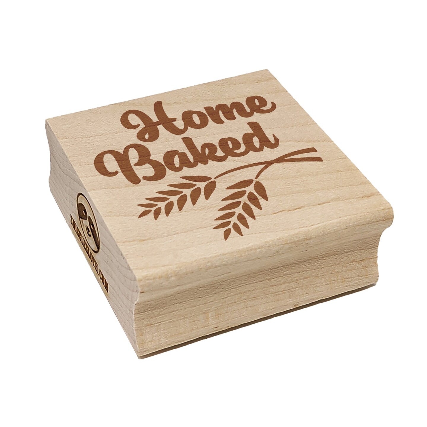 Home Baked Bread Baking Square Rubber Stamp for Stamping Crafting ...