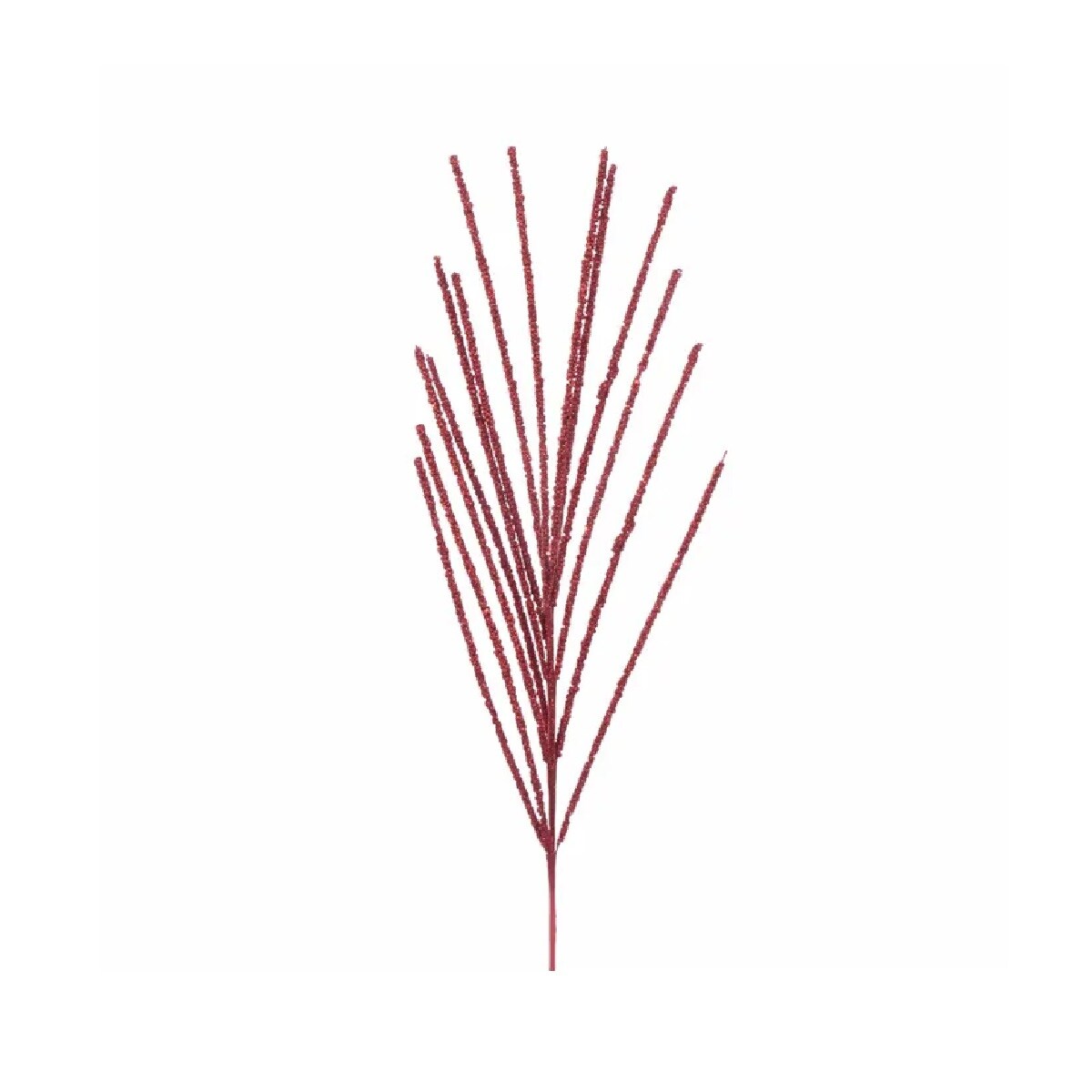 KSA Set of 12 Red Beaded Artificial Christmas Sprays 31" | Michaels