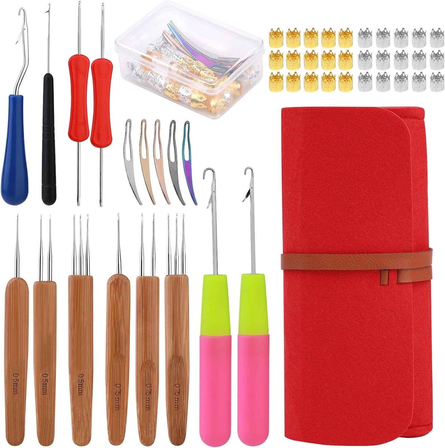 48 Pcs Dreadlock Crochet Tool | Michaels